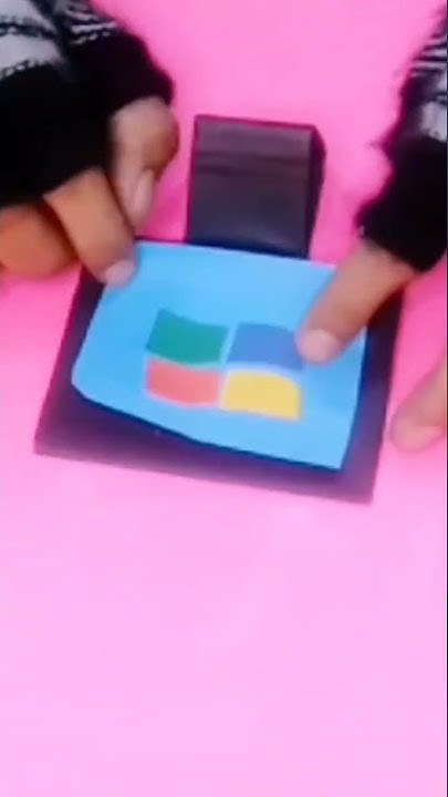 How To Make a Paper Computer at Home For Kids - YouTube