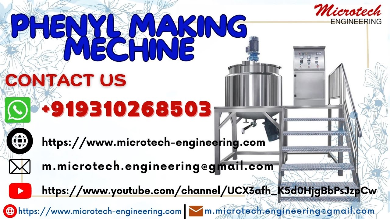 Phenyl making machine, phenyl making plant ,Liquid soap making plant ...