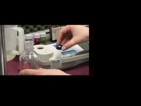 Pool water testing - Calcium hardness