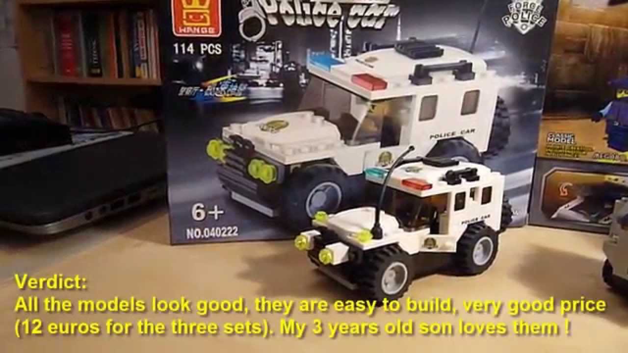 Lego clone sets unboxing, assembly and review part 1 - YouTube