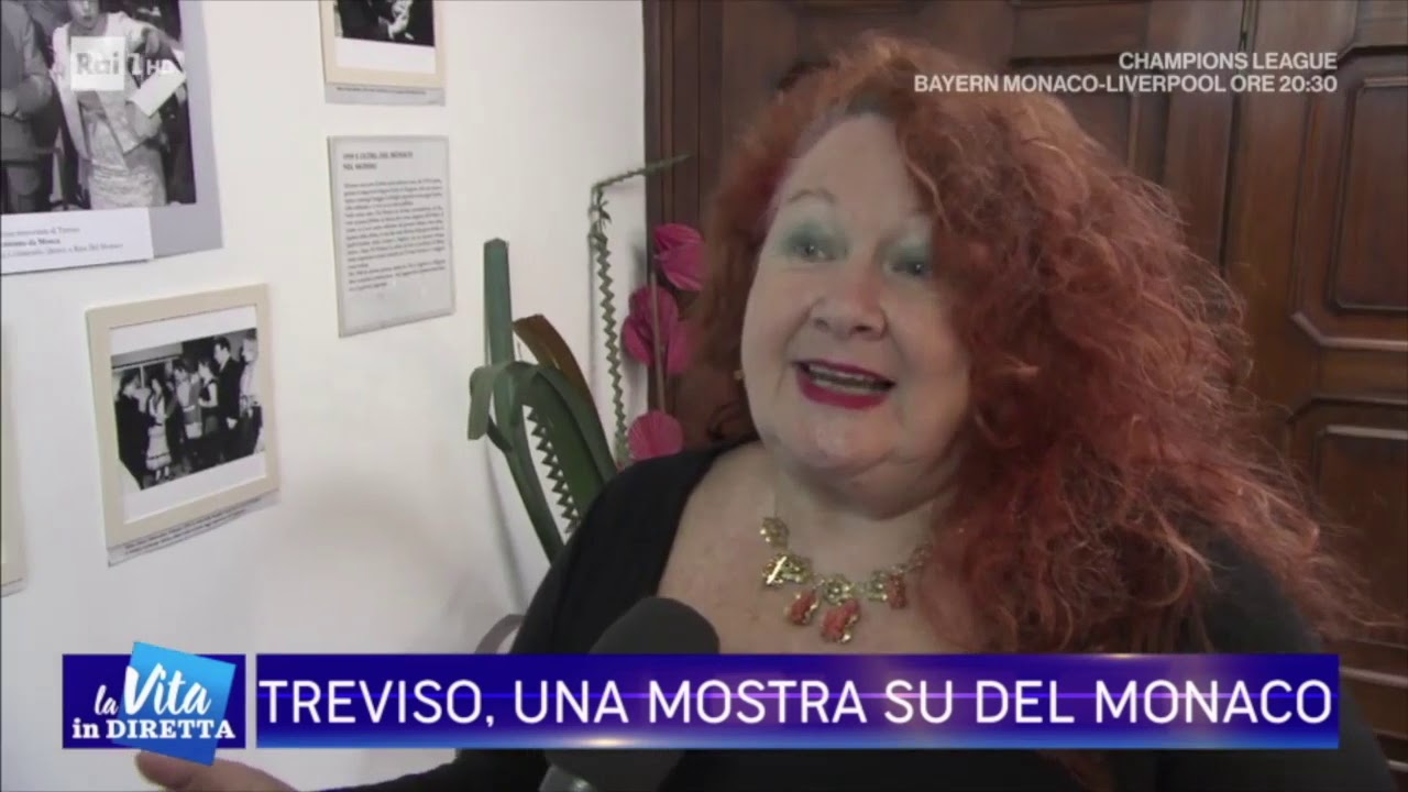 Donella Del Monaco su La Vita in Diretta - YouTube