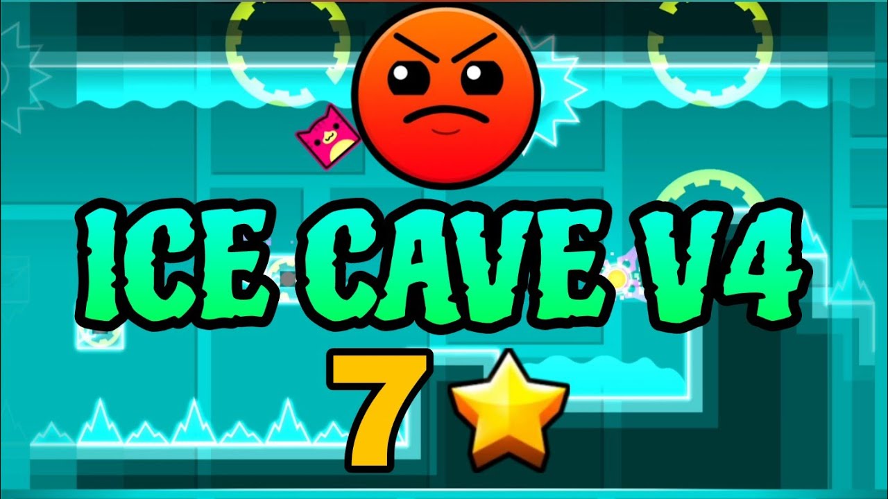 Geometry Dash - ICE CAVE V4 - ( 100% COMPLETO ) - YouTube
