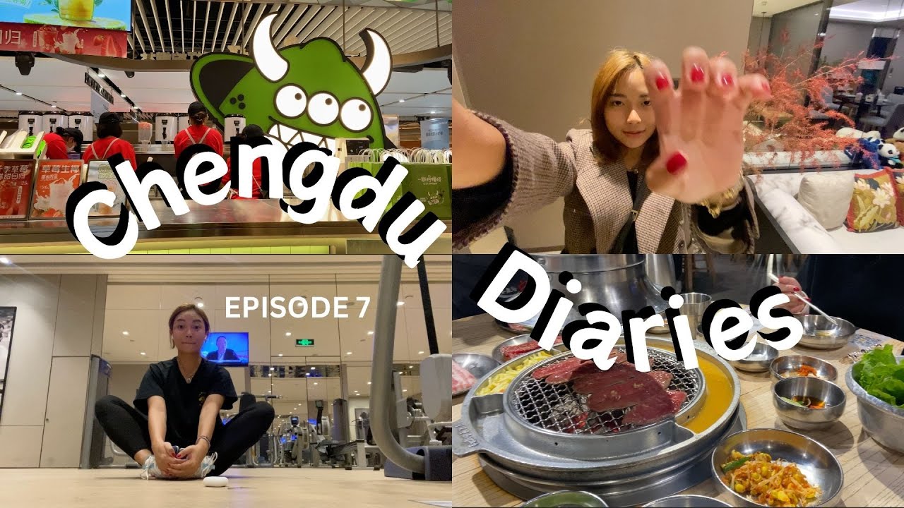 CHENGDU DIARIES EP 7 | Manicure, subway, Korean BBQ, gym - YouTube