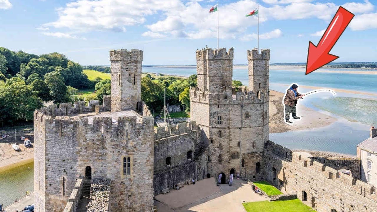 I FISHED next to a 700 YEAR OLD CASTLE 🏰 (+ Castle tour) - YouTube