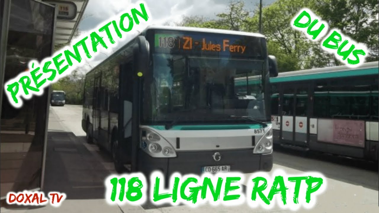 RATP Bus Ligne 118 - YouTube