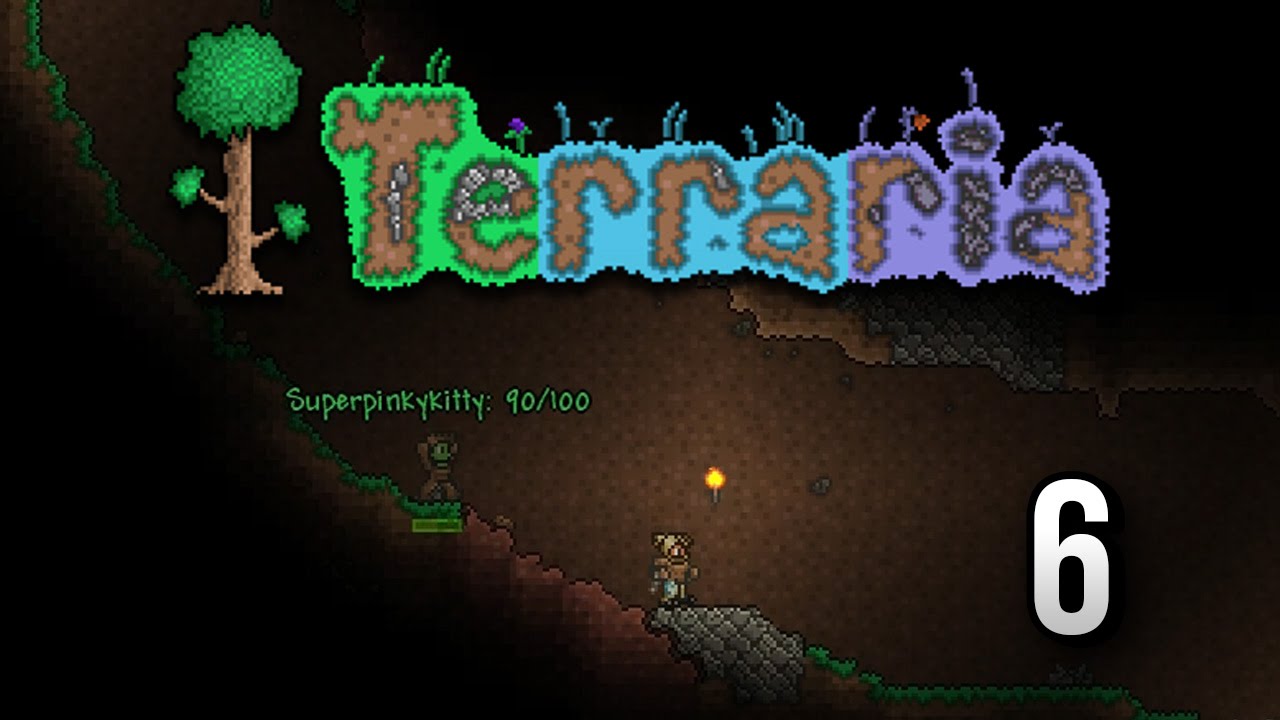 Terraria | Pinky på besøg - YouTube