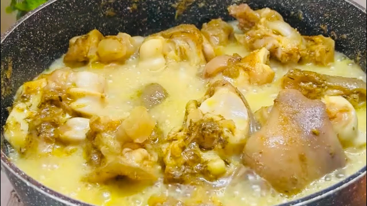 The fastest Way to cook cow leg without using pressure pot - YouTube