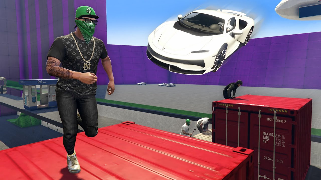 RUNNERS VS CARS VS RUNNERS! - GTA 5 ONLINE - YouTube