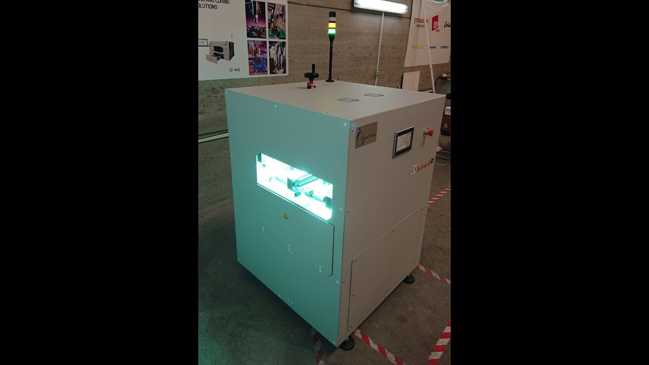 COATFLOW CFUV6 INLINE UV CURING OVEN - YouTube