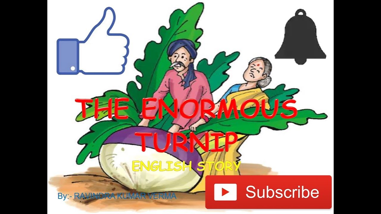 The Enormous Turnip-English Story - YouTube