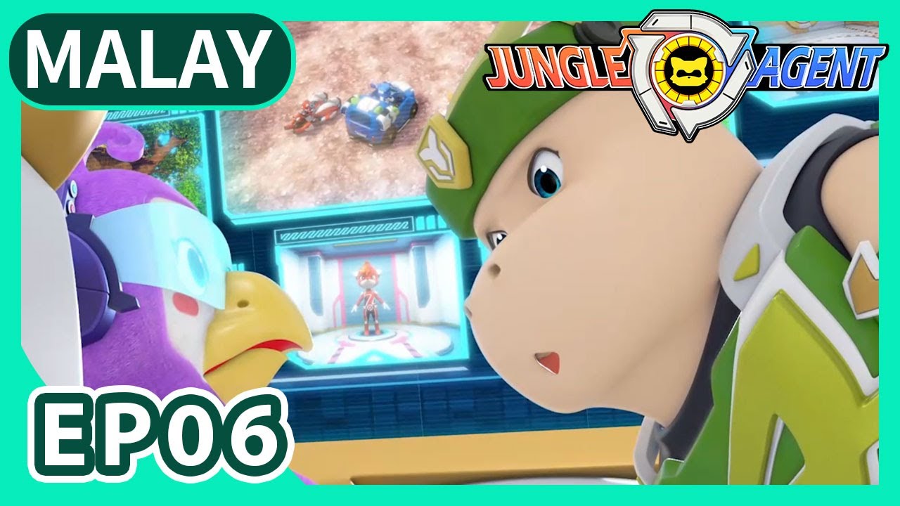 Jungle Agent (Versi Melayu) EP06 Piring Terbang Datang Melawat | Full ...