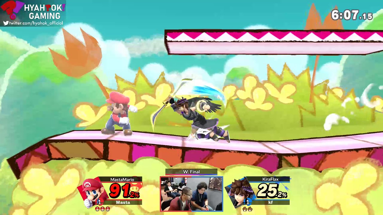Ultimate Cyber Smash Saturday #02 (Winners Finals) MastaMario vs ...