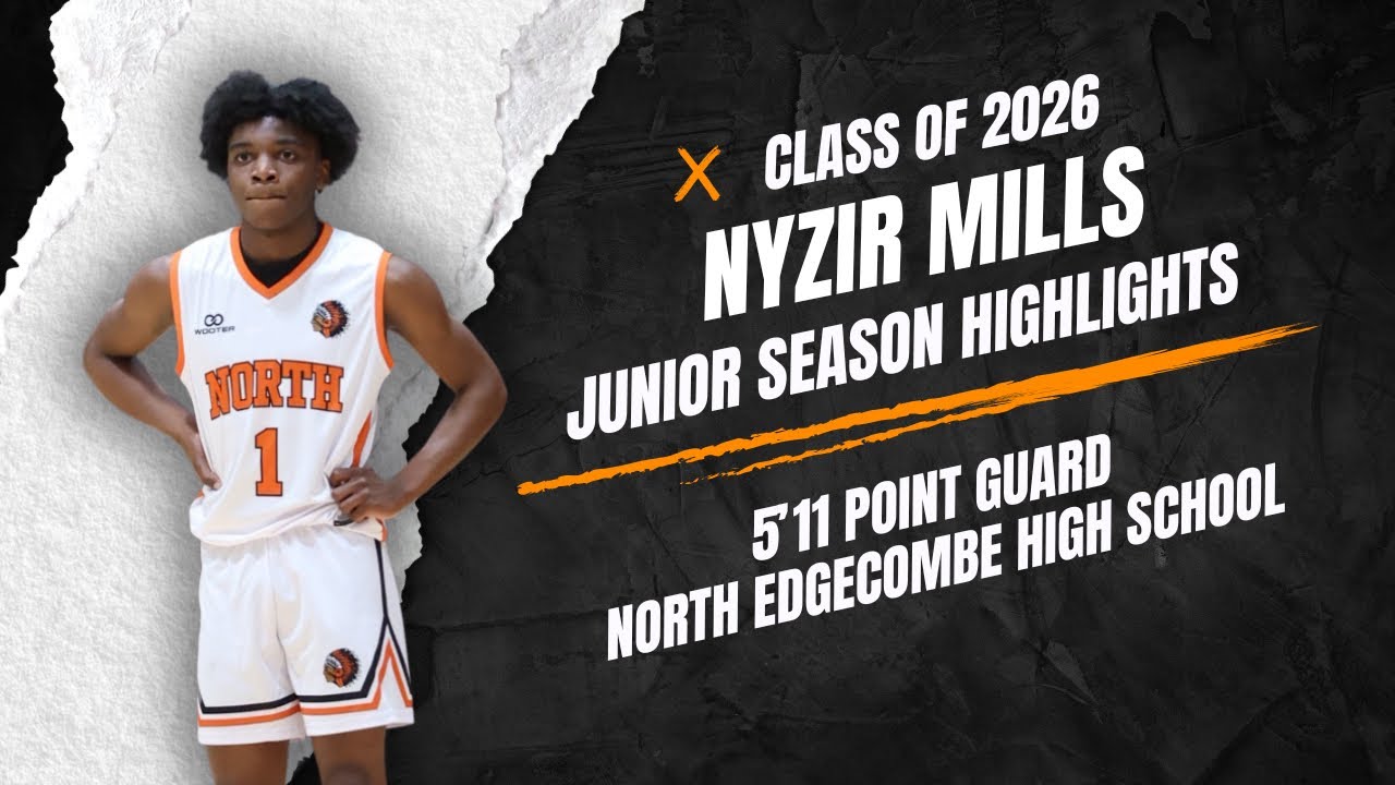 5'11 Nyzir Mills Junior Season Highlights: Class of 2026: North ...