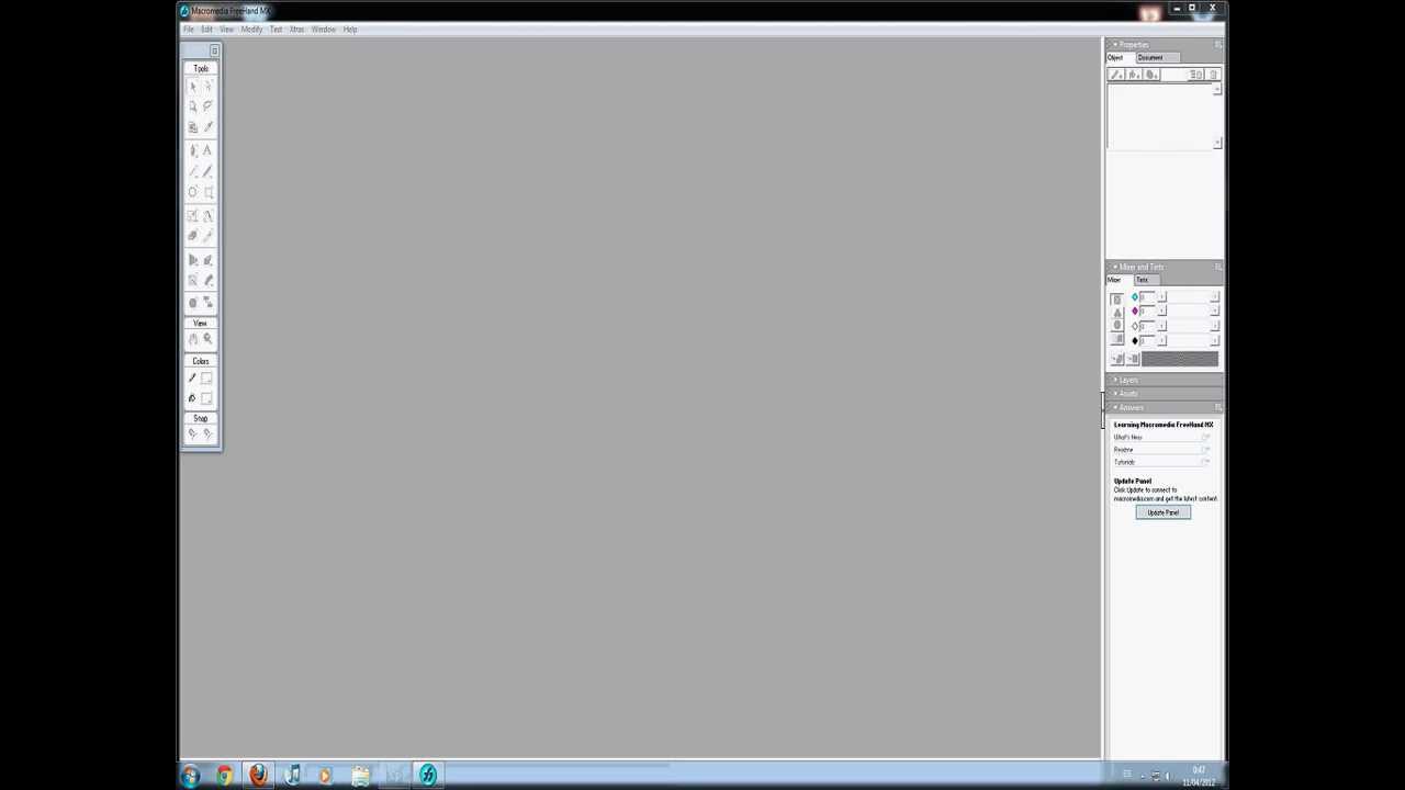 Presentación Curso de Macromedia Freehand MX - YouTube