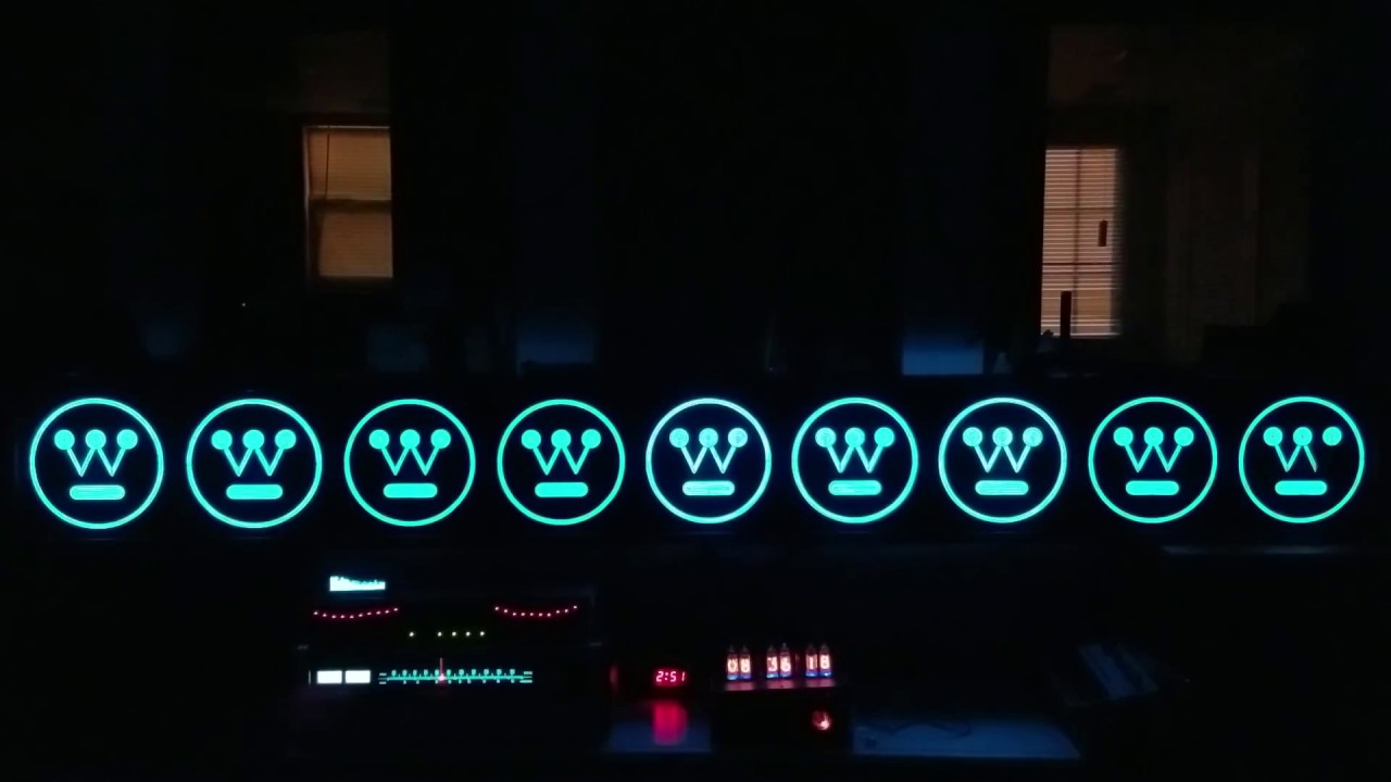 Pittsburgh's Famous Westinghouse Neon Sign 2017 Animated - YouTube