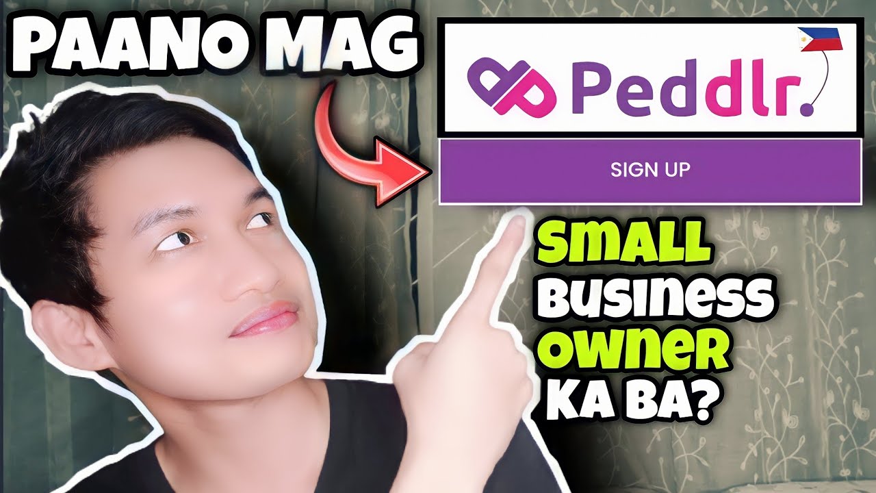 PAANO MAG-SIGN UP AT MAGREGISTER NG ACCOUNT SA (Peddlr) APP? | PARA SA ...