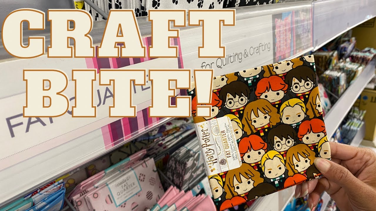SHOPPING WALMART FAT QUARTERS! - YouTube