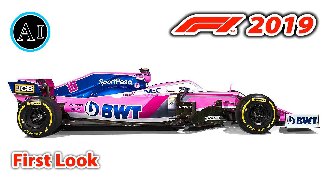 F1 2019 Racing Point Launch - First Look - YouTube
