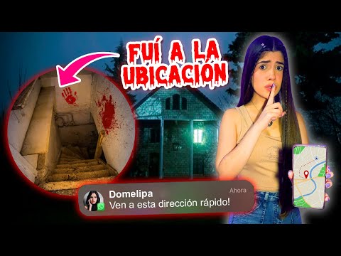 DESCARGUÉ la APLICACIÓN ROB4 N1ÑOS y FUI a la UBICACIÓN que me MANDÓ💀⚠️ | Ani Cat😻