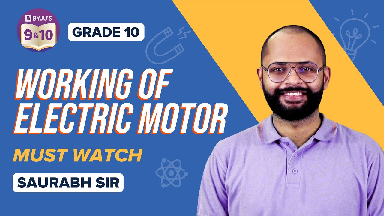 Working of Electric Motor Class 10 Science Electricity | Must watch ...
