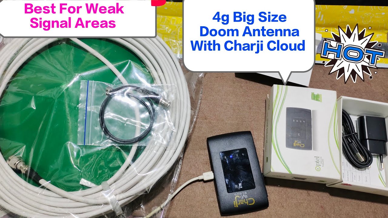 4g Charji Mifi Cloud with Big Doom Antenna Ts9 Size Connector ...