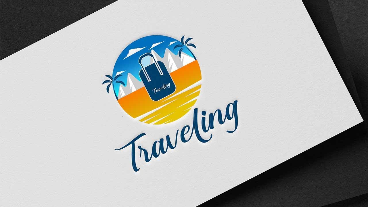 Traveling Logo Design | Step-by-Step Guide | Illustrator Tutorial - YouTube