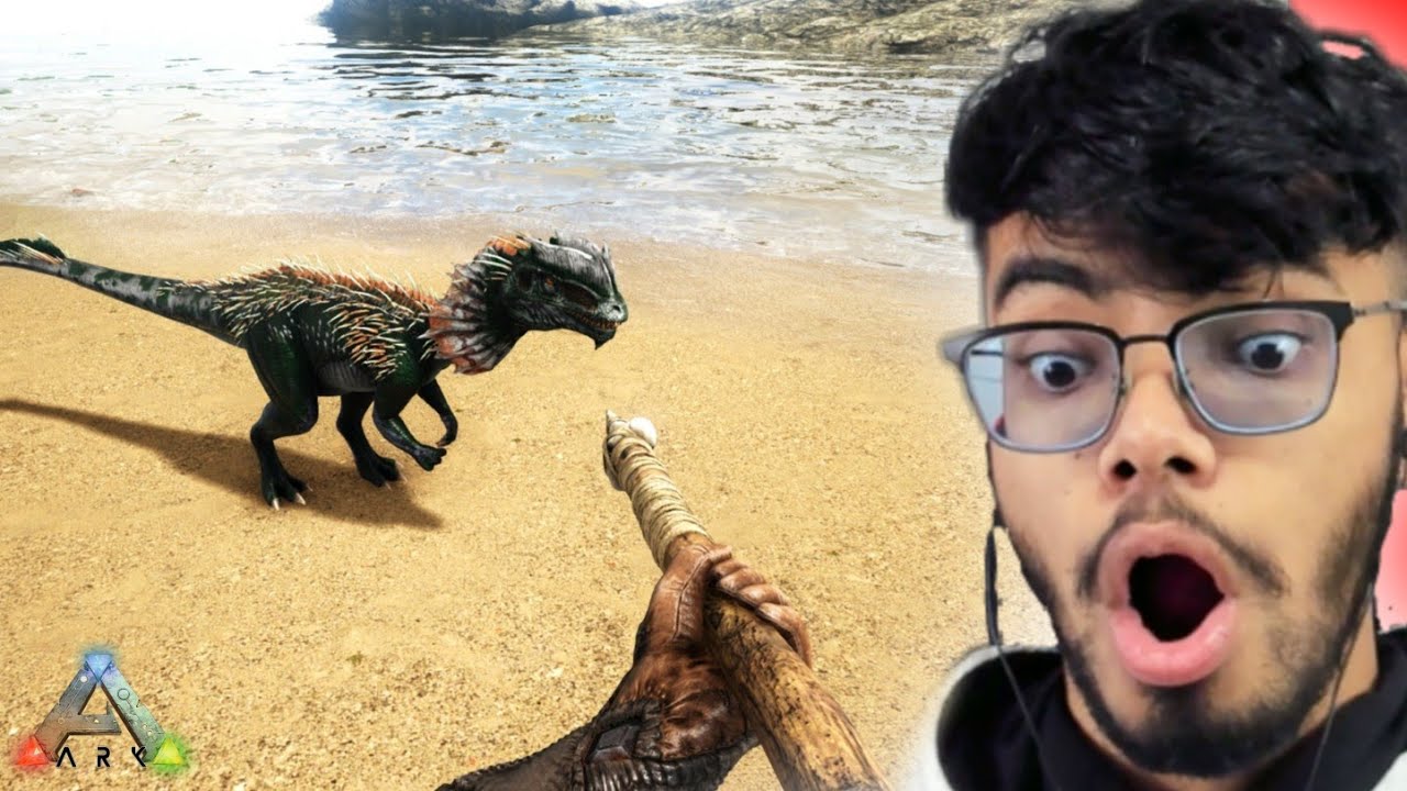 I Tamed A Small Raptor Baby - ARK Survival Evolved - Part 6 - YouTube