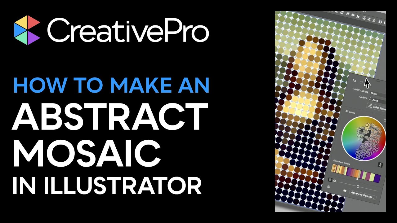 Illustrator: How to Make an Abstract Mosaic From a Photo (Video ...