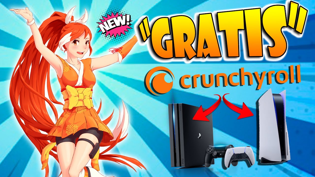 Por FIN! CrunchyROLL "gratis" para Playstation 4 y Playstation 5 - YouTube