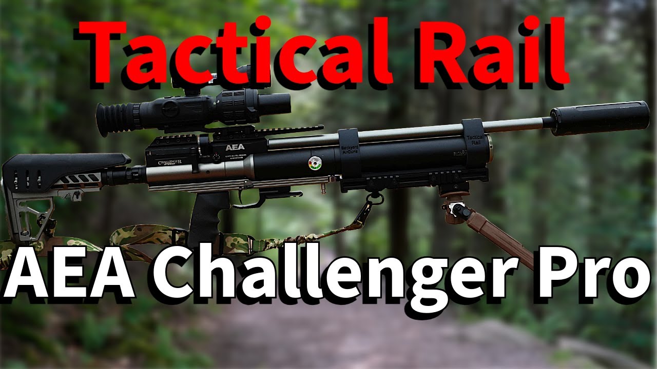 Tactical upgrade for the AEA Challenger Pro (@backyardairguns ) - YouTube