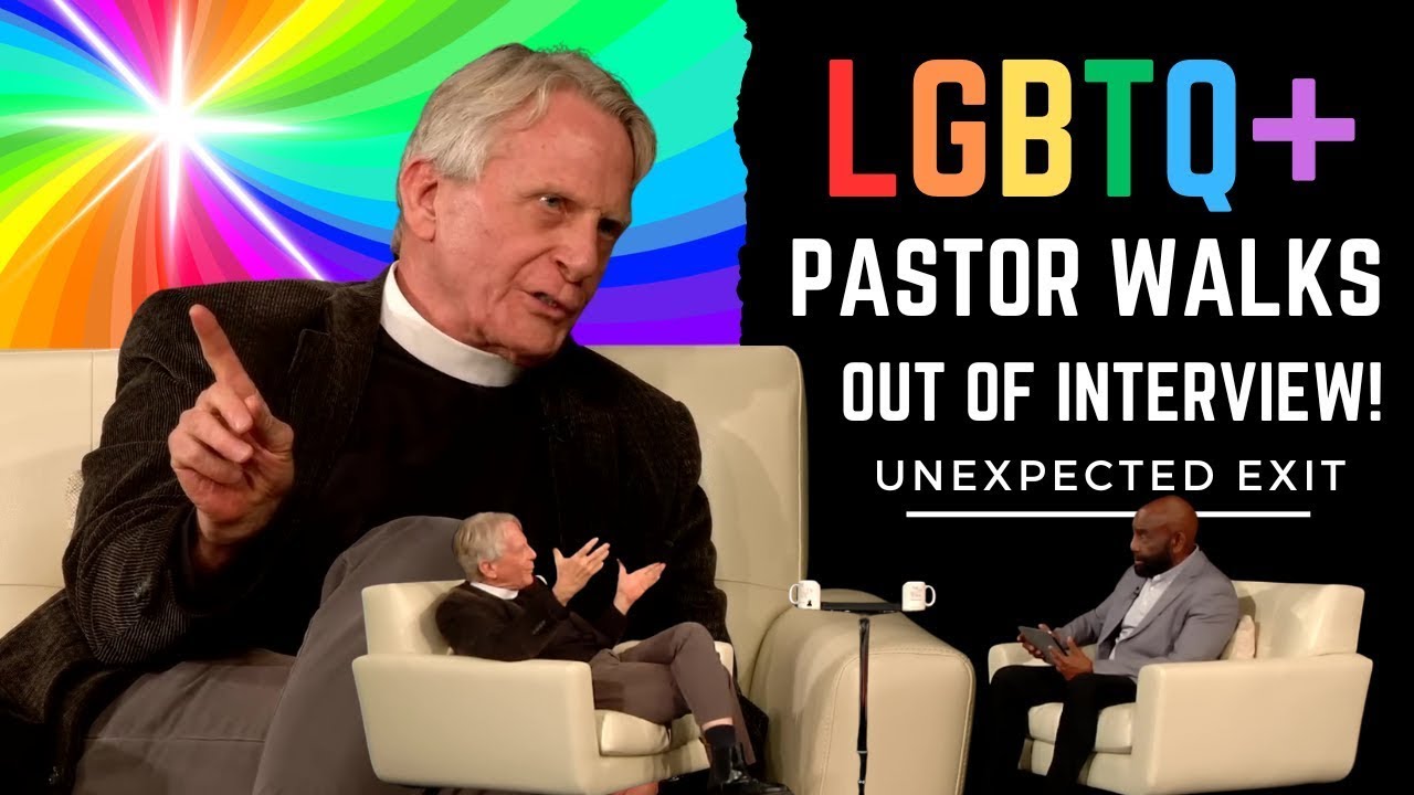 Explosive Moments: LGBTQ Pastor Storms Off Set in Candid Interview with ...