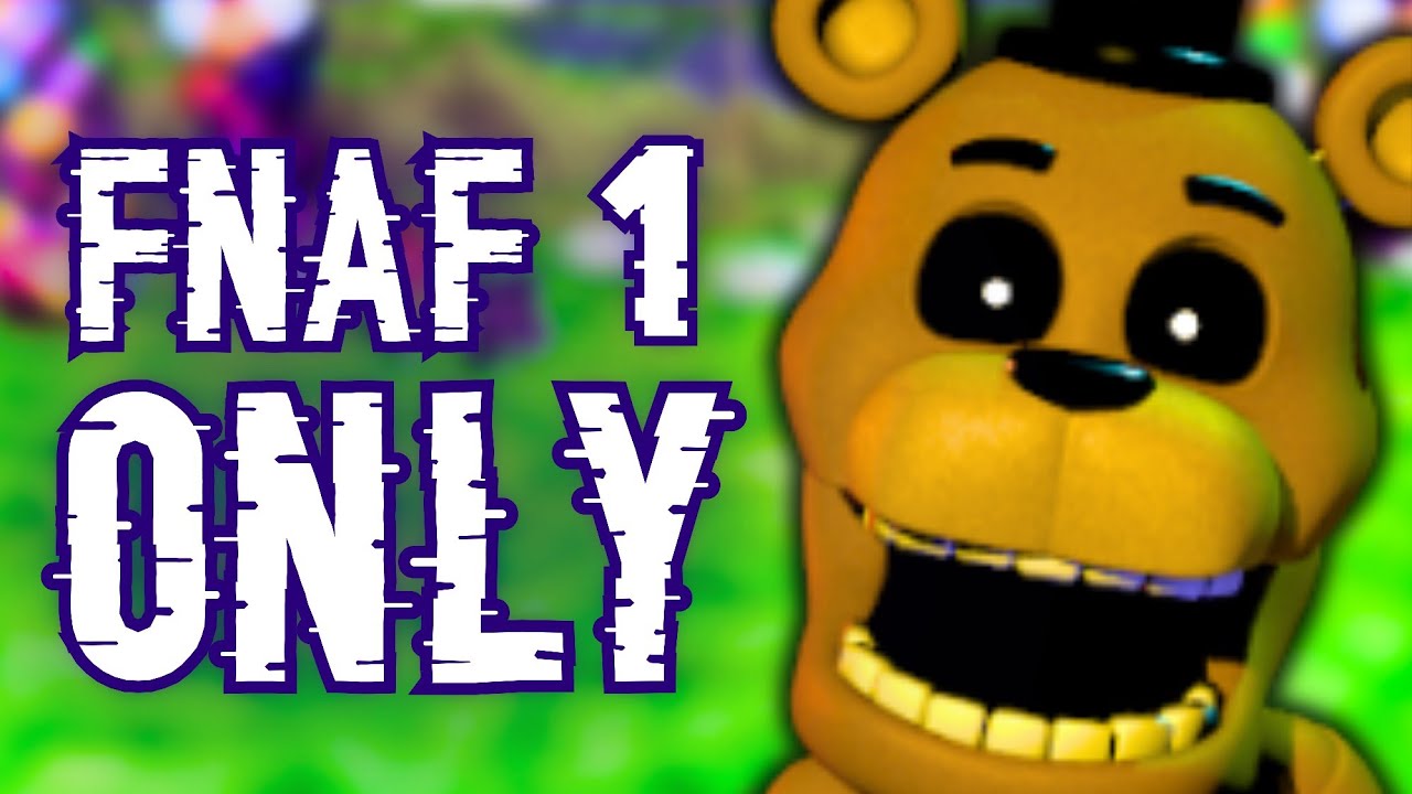 Can you beat FNaF World ONLY using FNaF 1 Animatronics? - YouTube