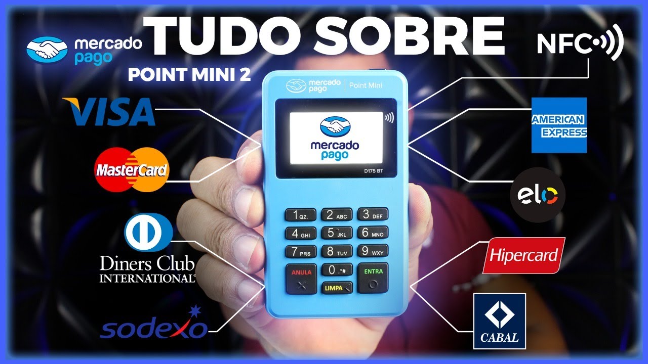 SAIBA TUDO SOBRE A MAQUINA DE CARTÃO POINT MINI NFC 2 (D175) MERCADO ...