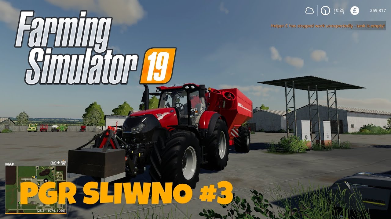 Getting the Harvest Started - Fs19 Pgr Sliwno #3 - YouTube