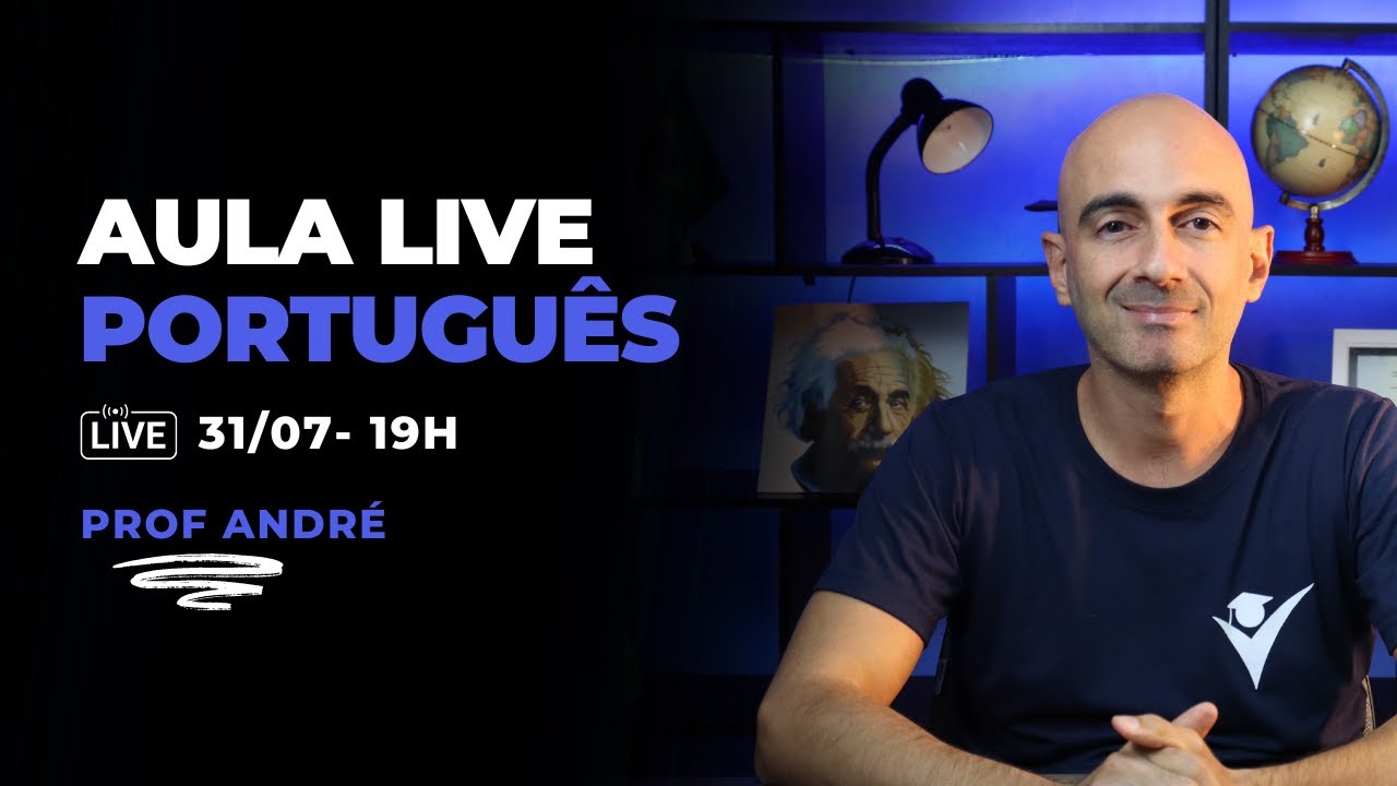 Supletivo – Aula Live - Português - Professor André - YouTube