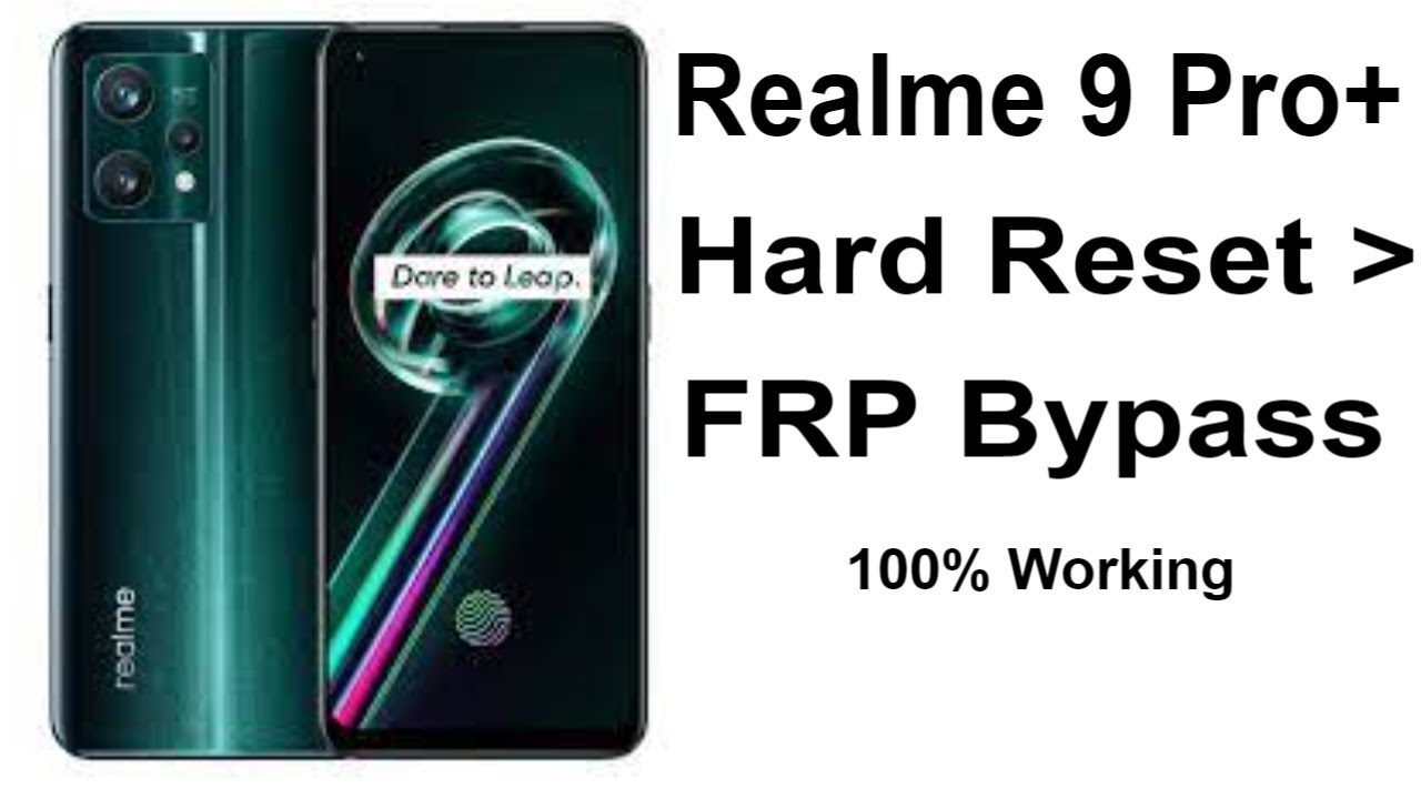 Realme 9 Pro Plus Hard Reset | FRP Bypass & Factory Reset Tutorial ...