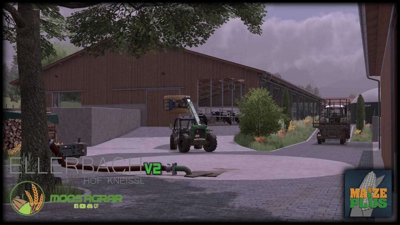 LS22 ELLERBACH V2 Hof Kneissl #149 Realismus Selbstversuch mit M+ ...