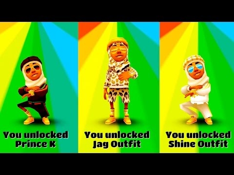Subway Surfers PRINCE K vs JAG vs SHINE | Character Outfits Full HD ...