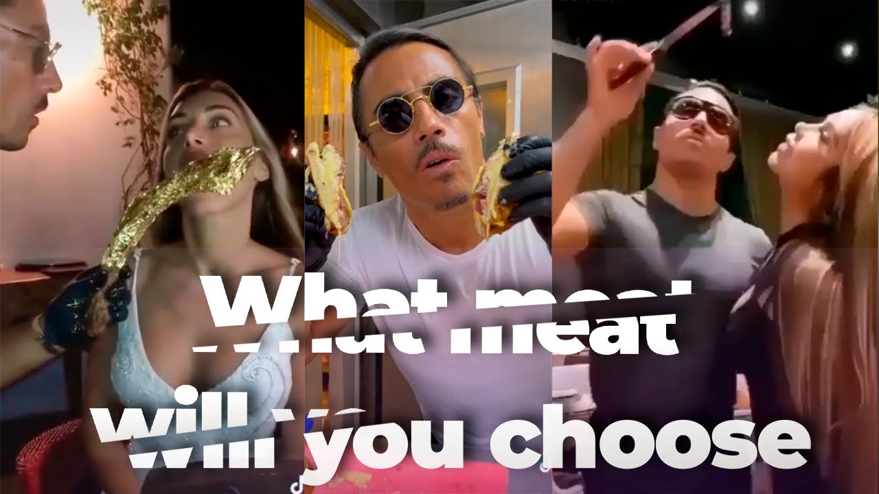 Deer meat for dinner or gold steak by Nusret - YouTube
