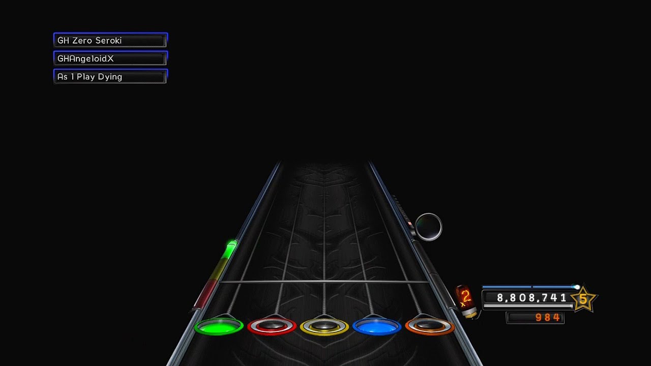BEST GUITAR HERO NOTE STREAK EVER! - YouTube