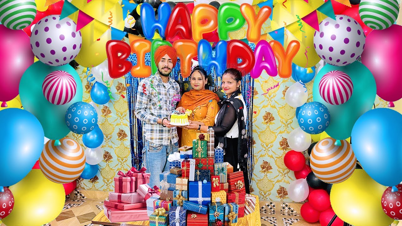 ਸੰਦੀਪ ਭਰਜਾਈ ਦਾ ਕੀਤਾ 💕 Birthday Celebrate 💕|| Mr Mrs Gill - YouTube