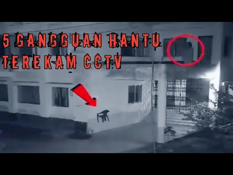 terekam CCTV 5 gangguan MAHLUK HALUS - YouTube