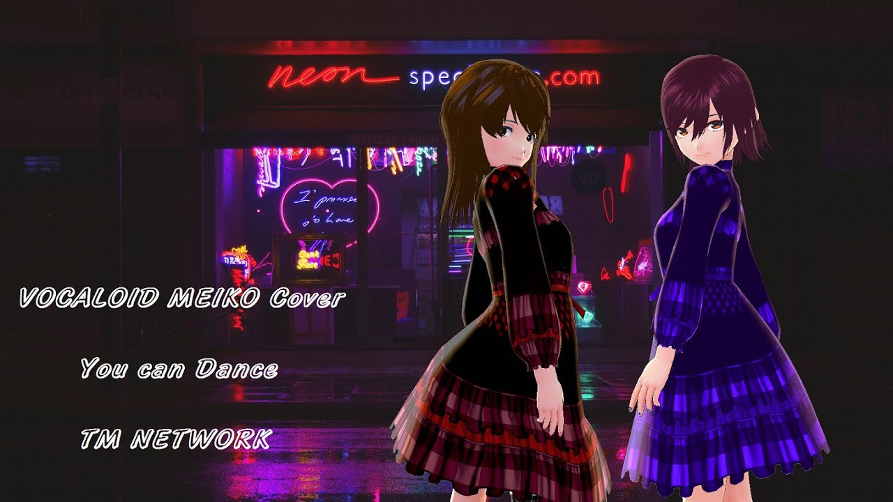 【VOCALOID MEIKO Cover】You can Dance TM NETWORK - YouTube