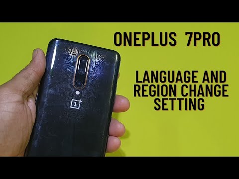oneplus 7 pro language and region change setting | 7 Pro McLaren ...