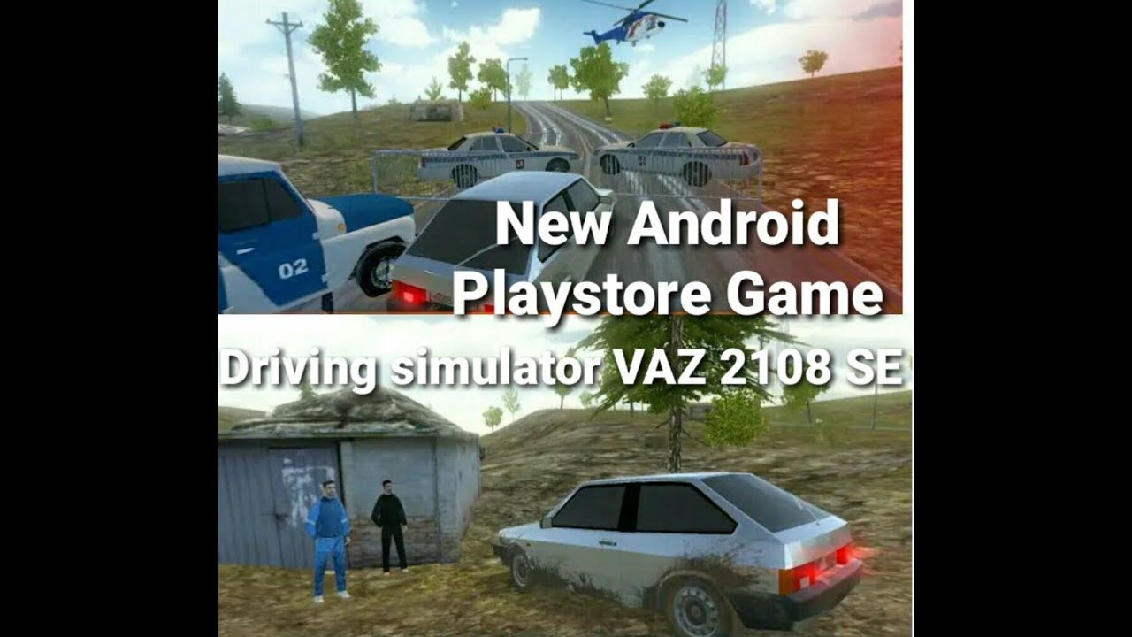 Driving simulator VAZ 2108 SE New Games - YouTube
