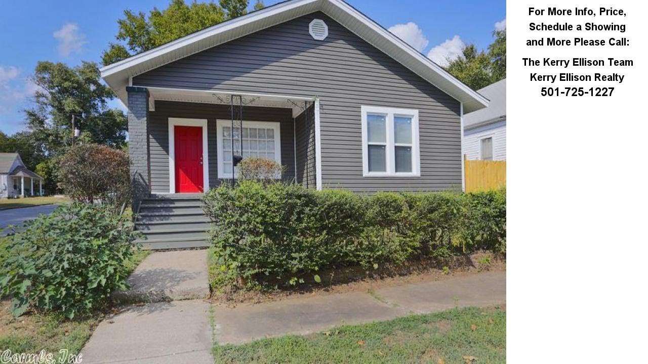 2516 W 6th Street, Little Rock, AR Presented by The Kerry Ellison Team ...