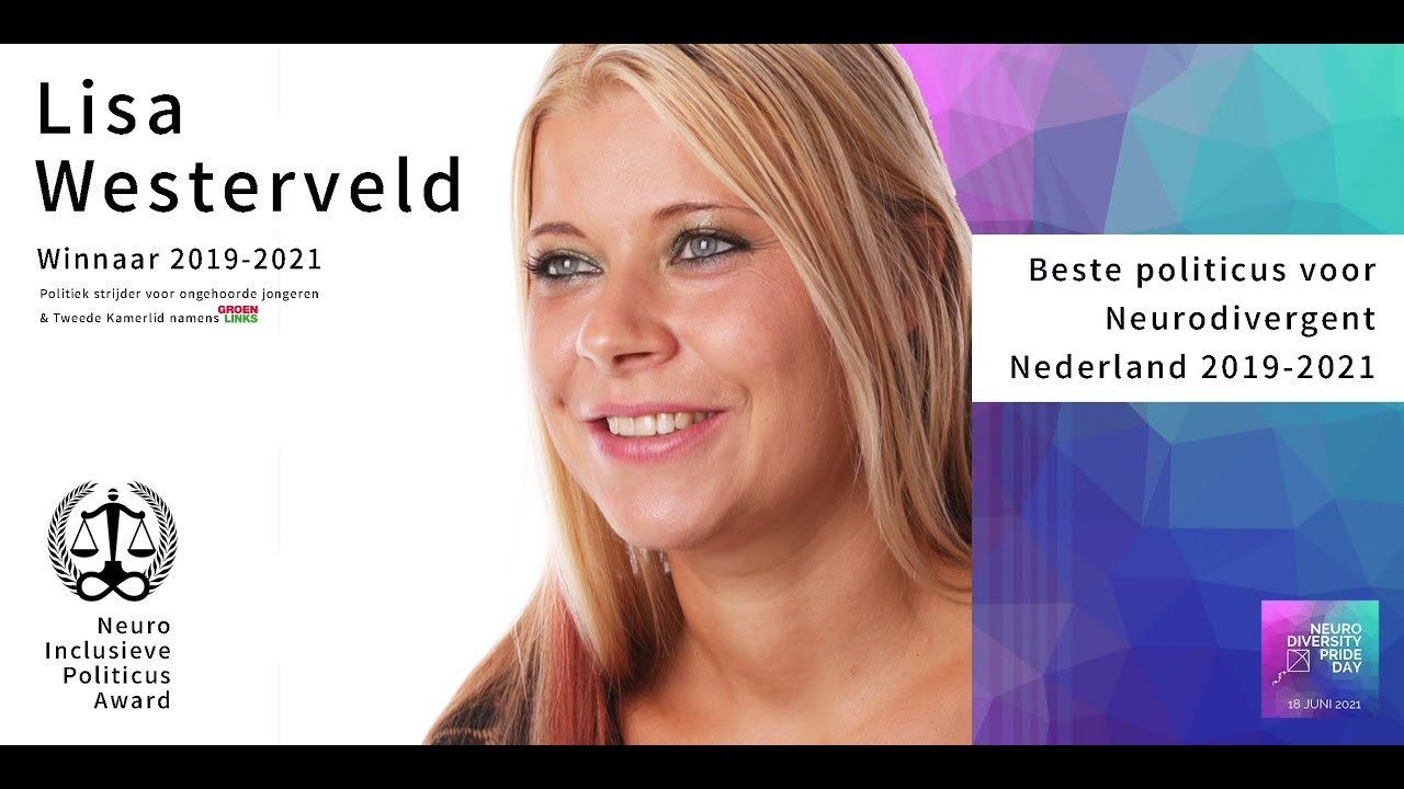 Lisa Westerveld interview - Winnaar Neuroinclusieve Politicus Award ...