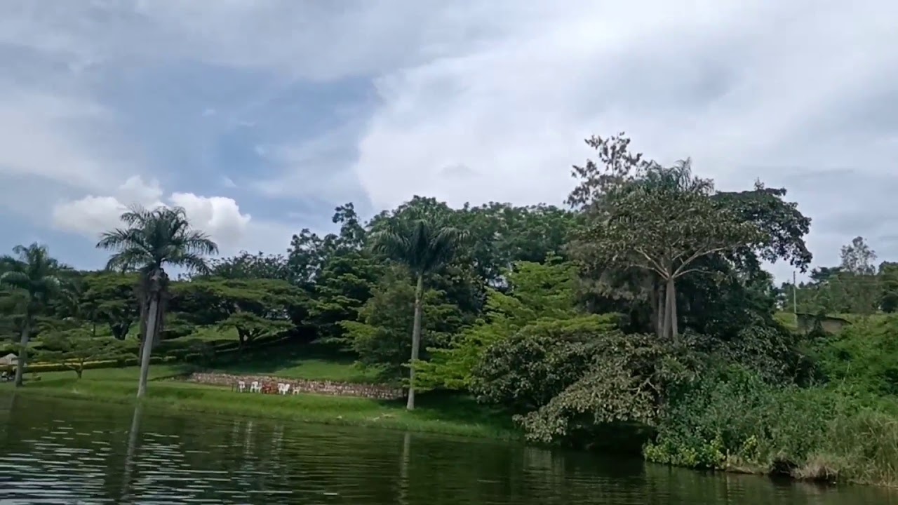 Rwanda lake Muhazi boat tour part 1 - YouTube