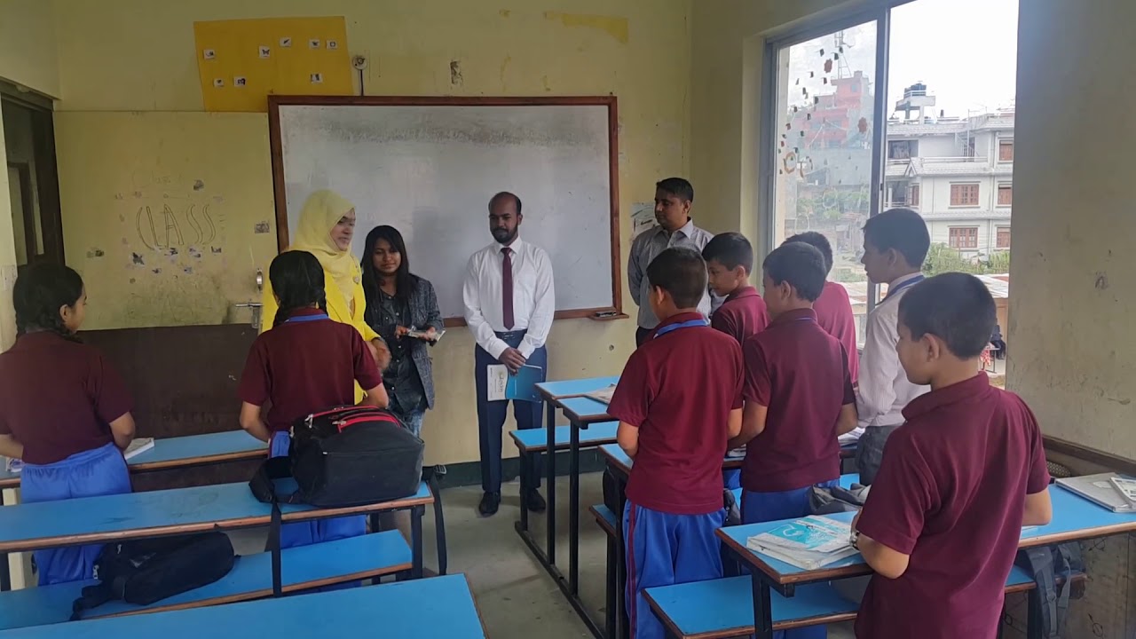 Distributing Stationery Materials to School Students of Bodi Sadan Sec ...