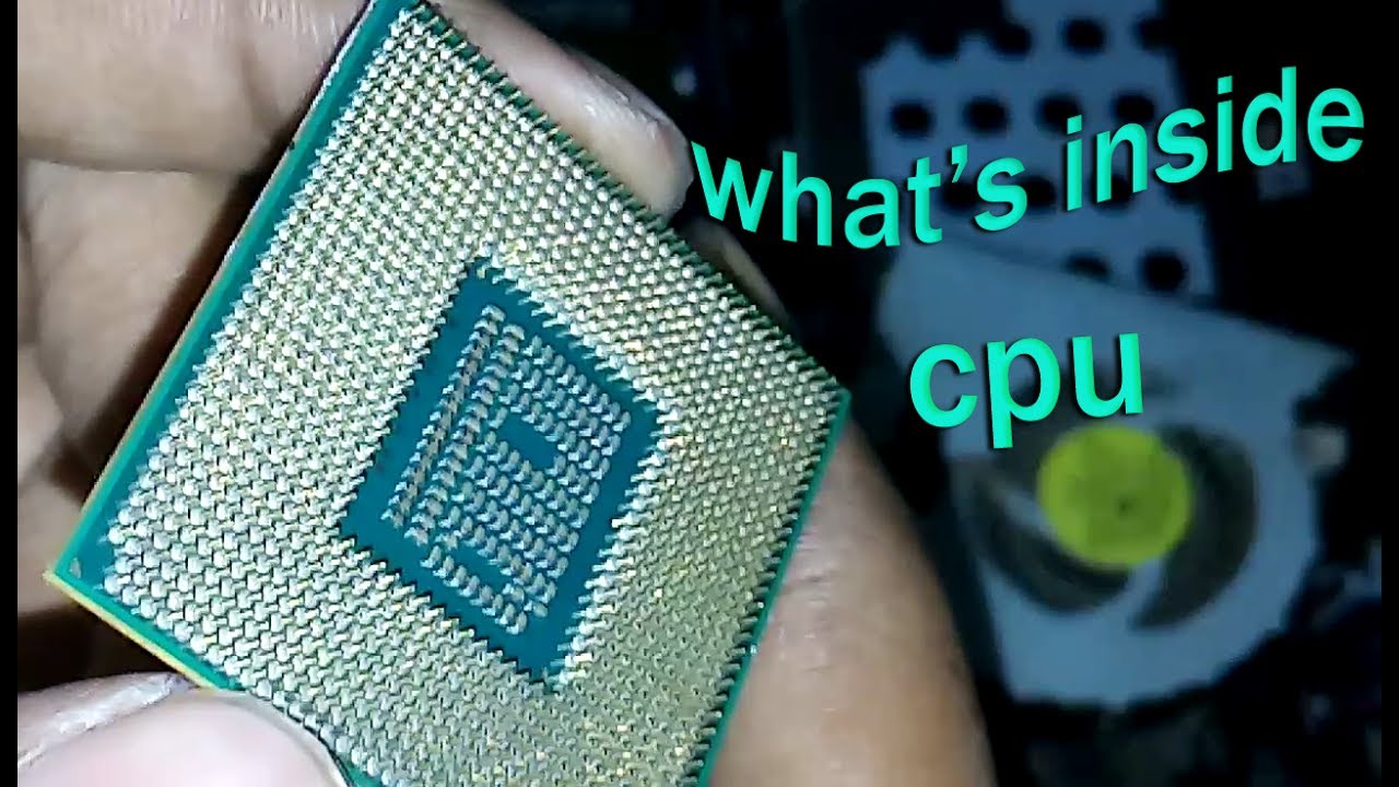 what's inside cpu - YouTube